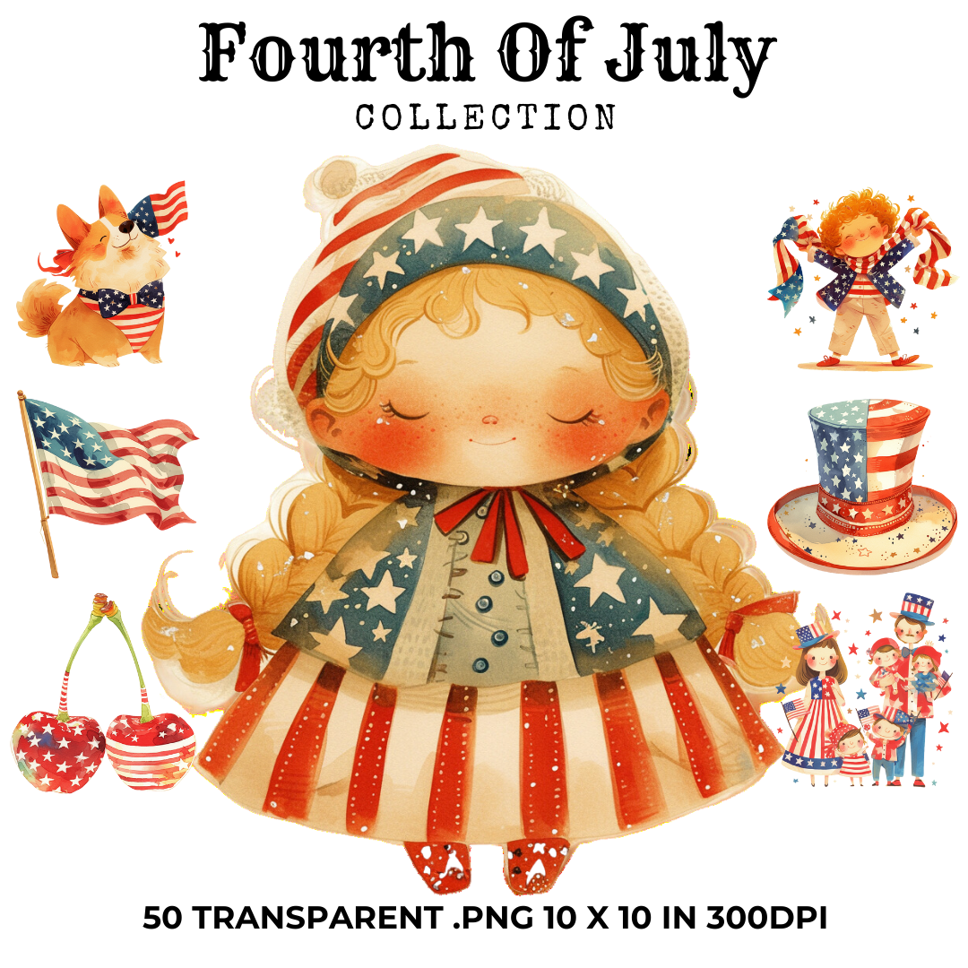 50 4th of July Clipart Transparent PNG – mydotprompt