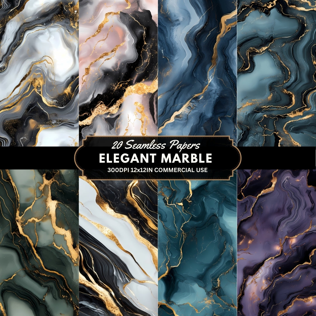 22 Elegant Marble Seamless Papers – mydotprompt